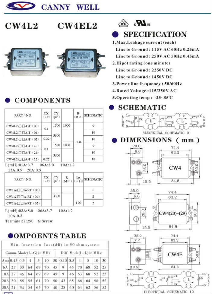 滤波器 - 产品中心 - 苏州品仁电子科技|生产和销售各类开关